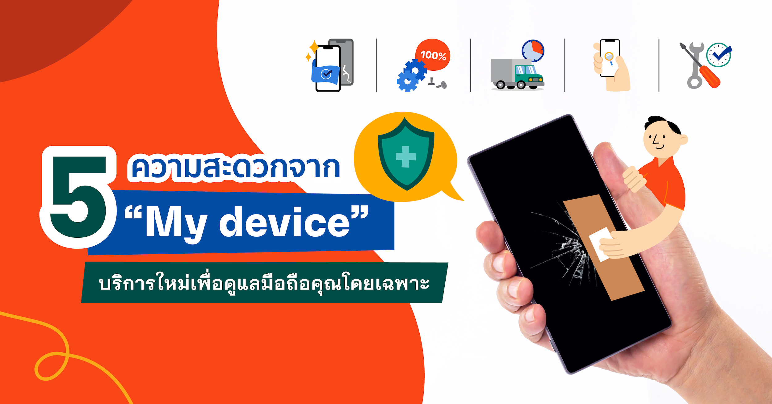 5 ความสะดวกที่คุณจะได้รับ จากบริการ My device บริการใหม่ล่าสุดจากซันเด ...